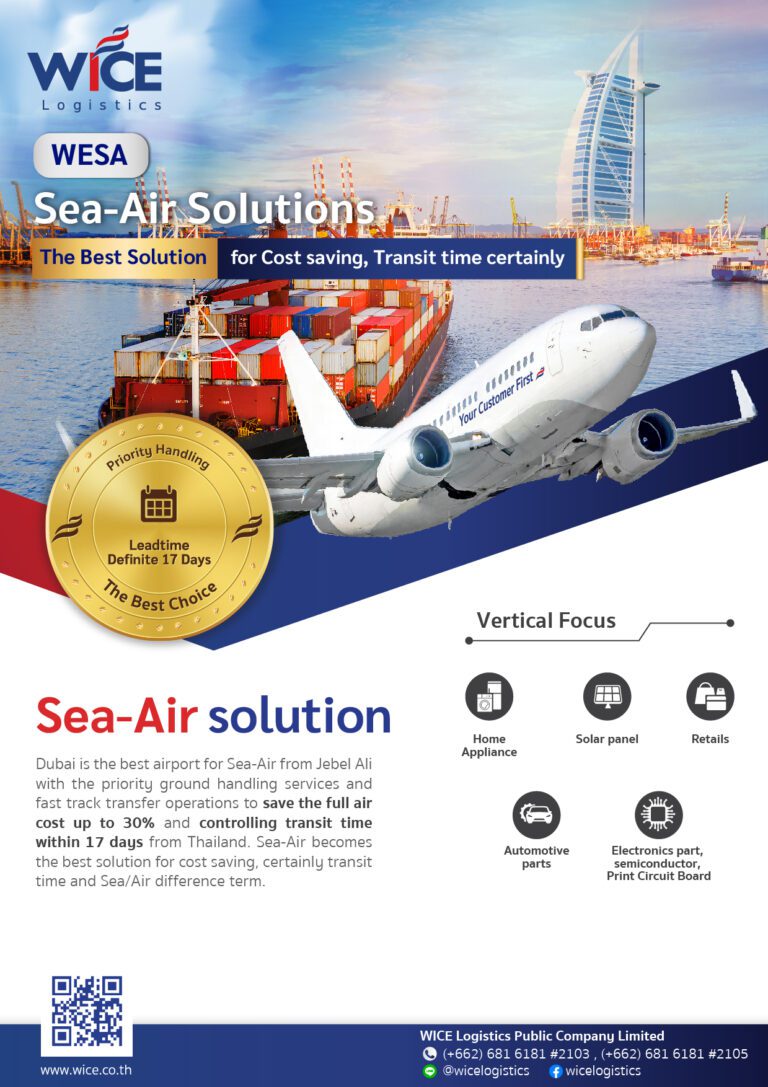 Products and Solutions - WICE Logistics Public Company Limited